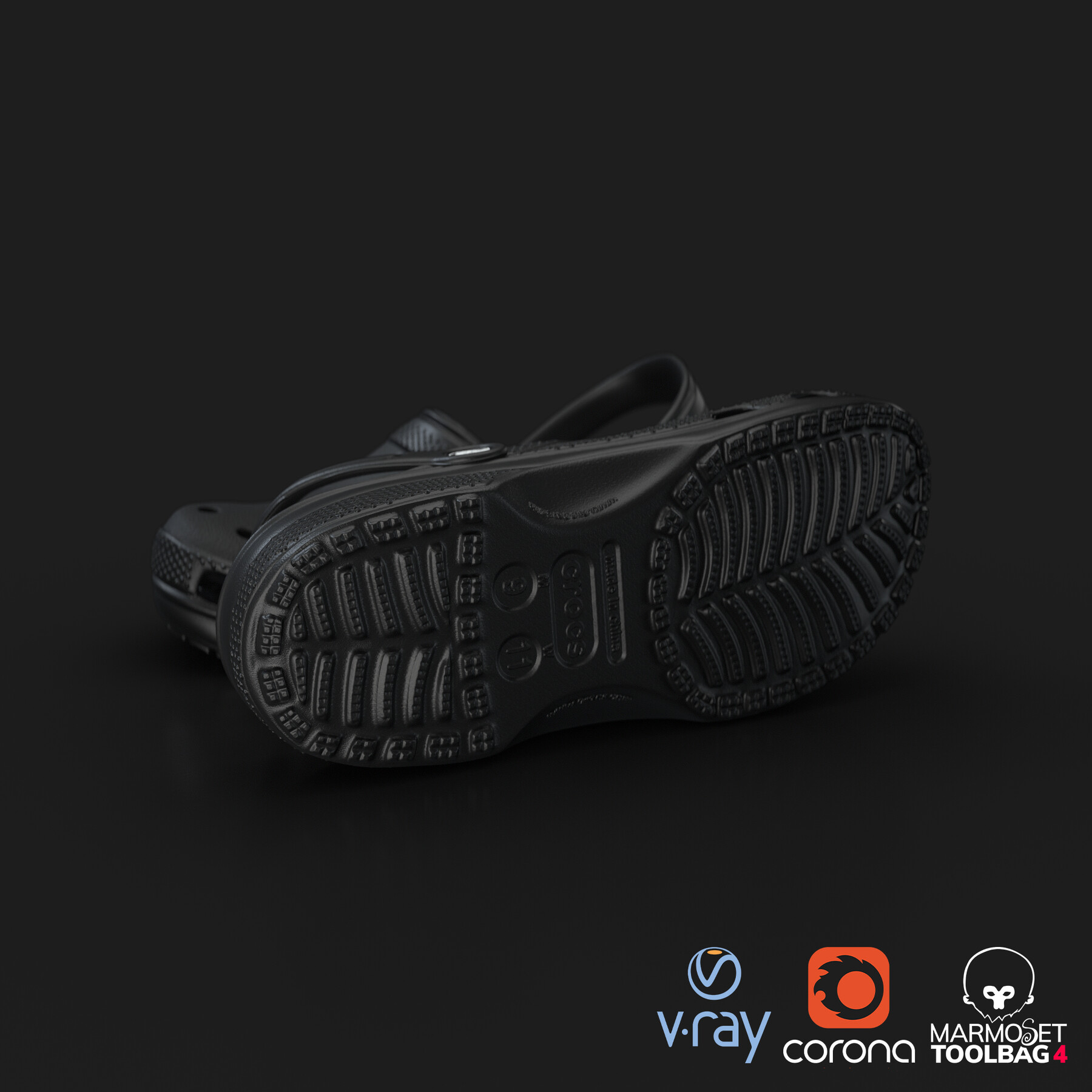 ArtStation - Crocs Classic 3D Model | Game Assets