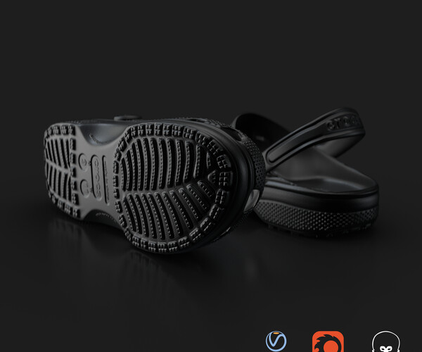ArtStation - Crocs Classic 3D Model | Game Assets