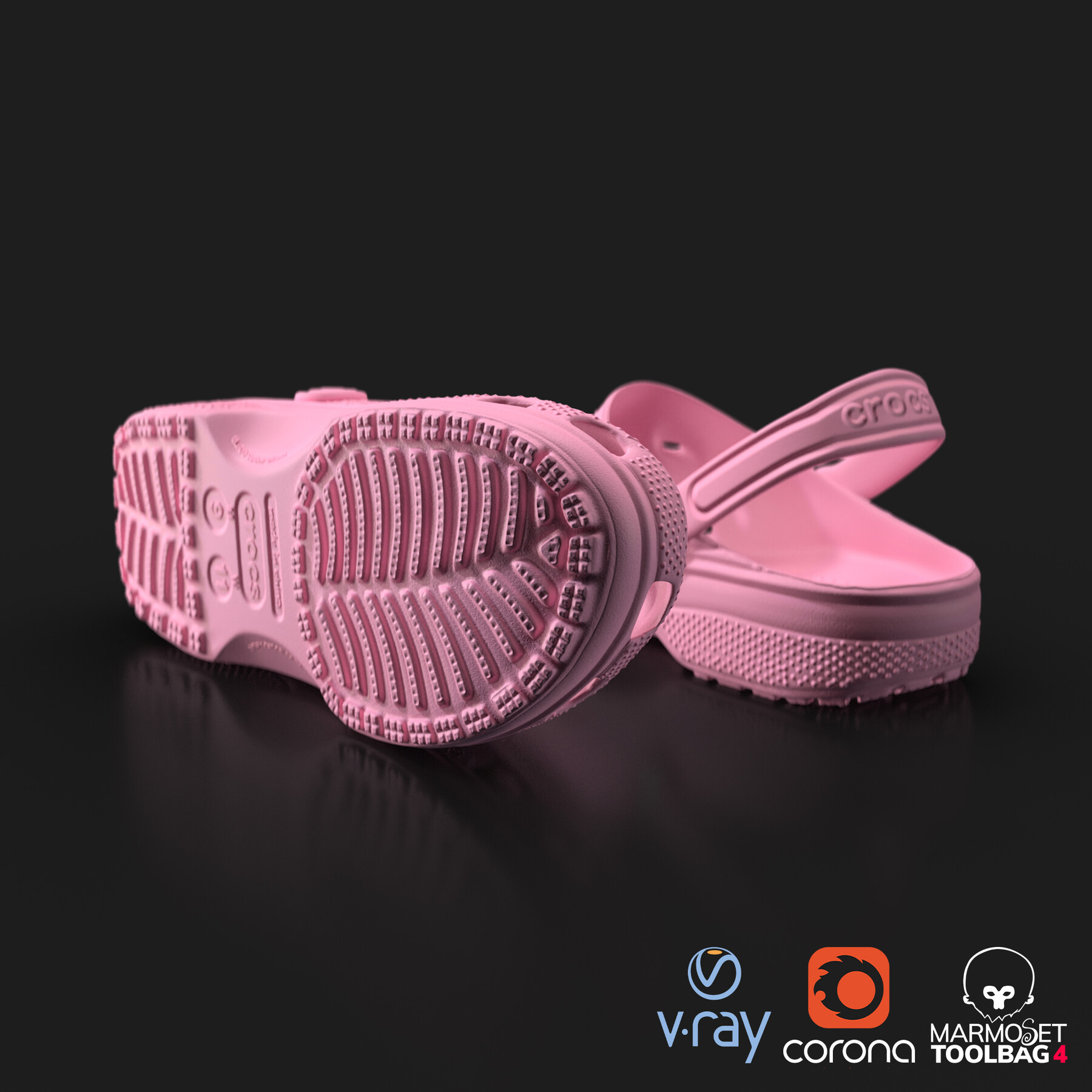 ArtStation - Crocs Classic 3D Model | Game Assets