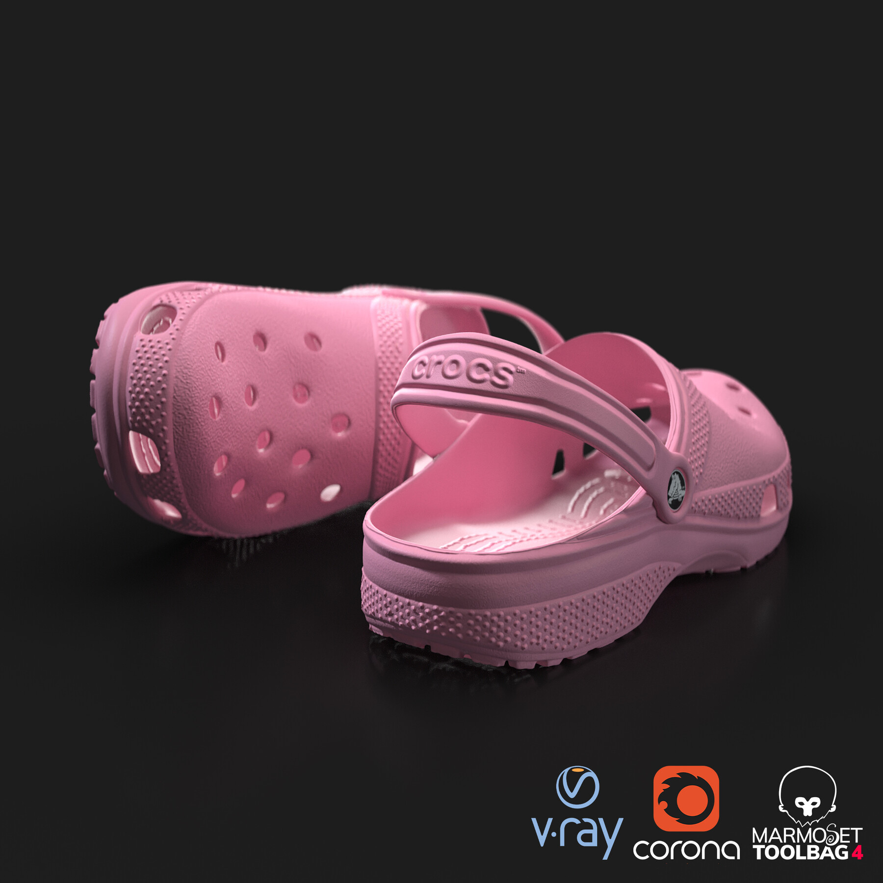 ArtStation - Crocs Classic 3D Model | Game Assets