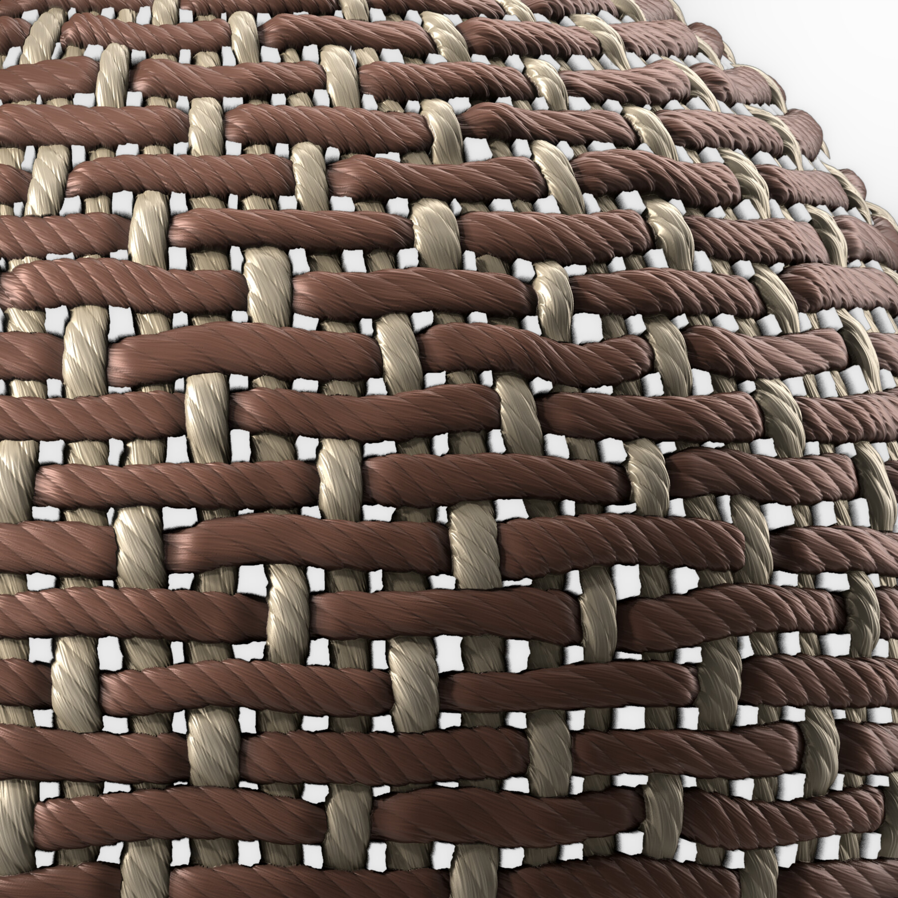 ArtStation - Fabric Materials 5- basket weave in 3 color PBR 4k | Resources