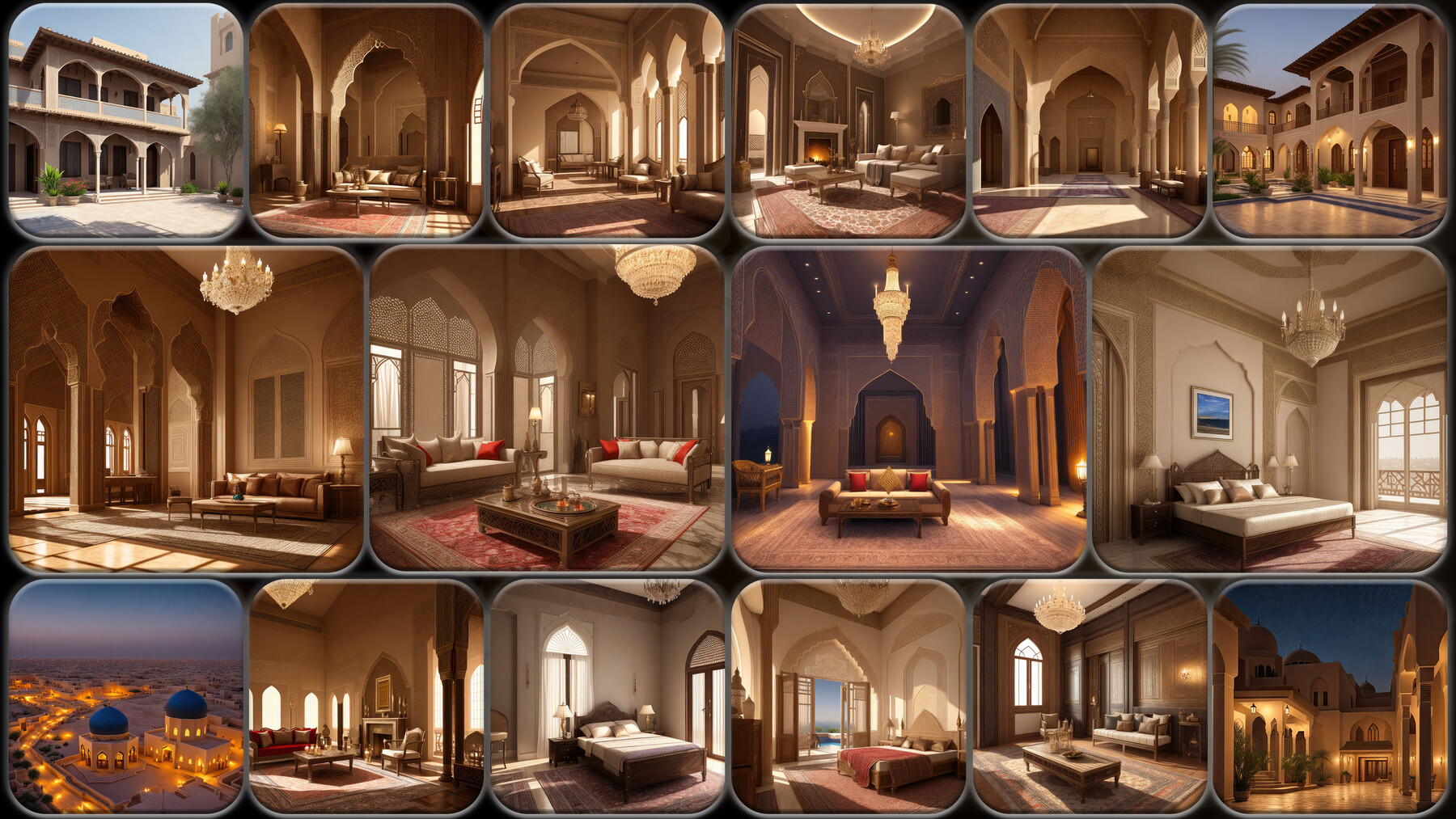 ArtStation - 400 Arabian Architecture | City - Interior - Exterior ...