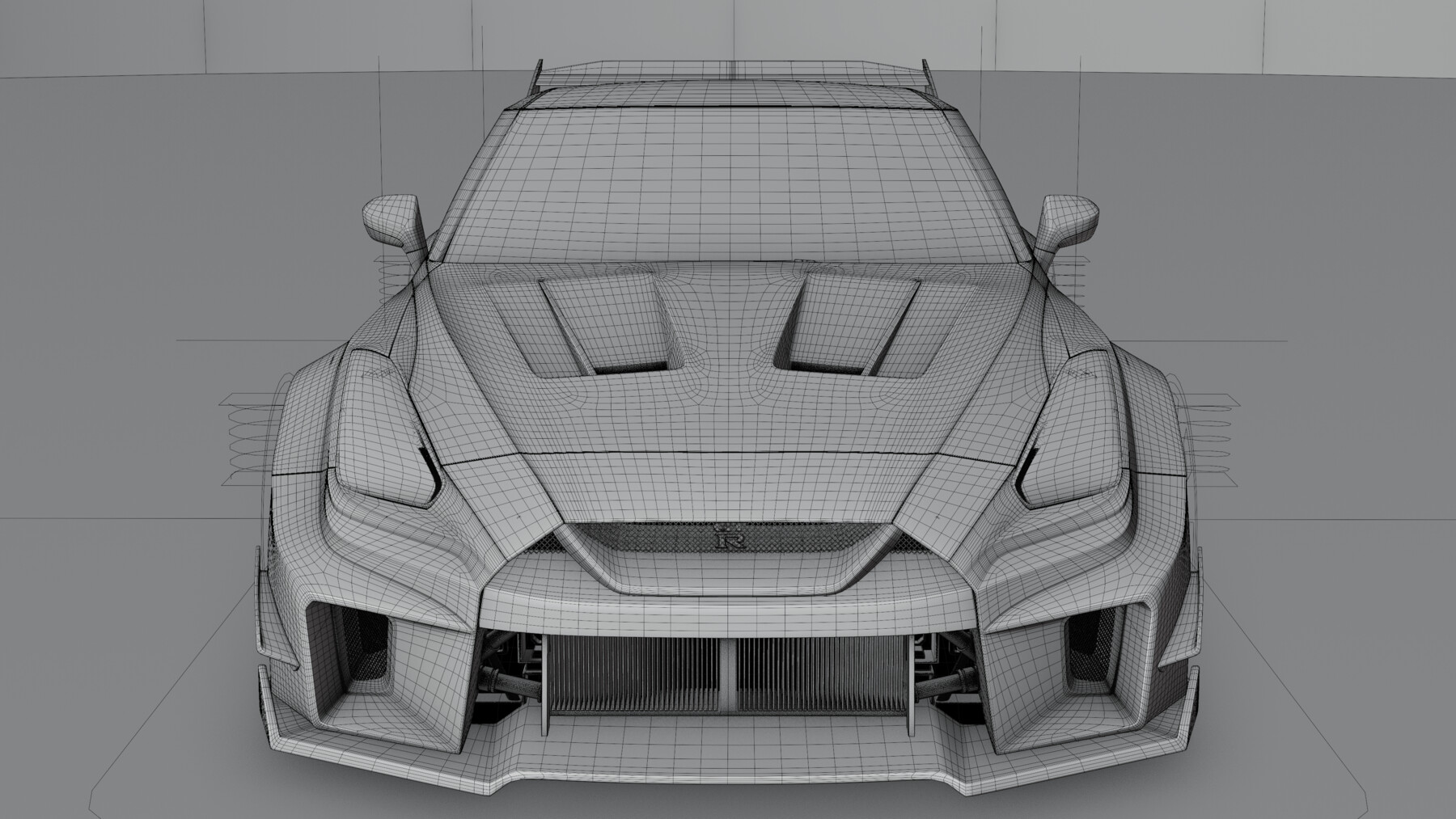 ArtStation - LB-Silhouette WORKS GT Nissan 35GT-RR | Resources