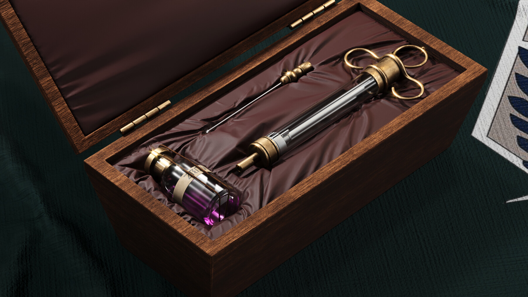 ArtStation - FREE ATTACK ON TITAN PROPS / TITAN SERUM | Resources