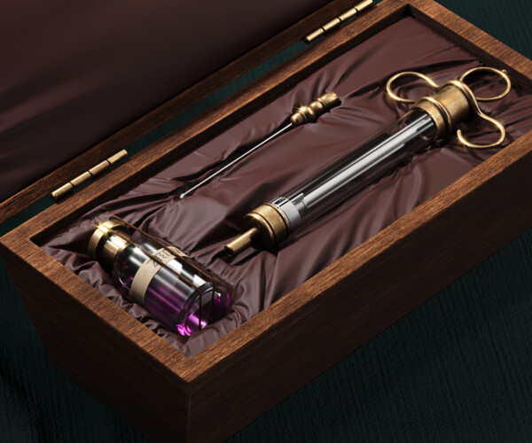 ArtStation - FREE ATTACK ON TITAN PROPS / TITAN SERUM | Resources