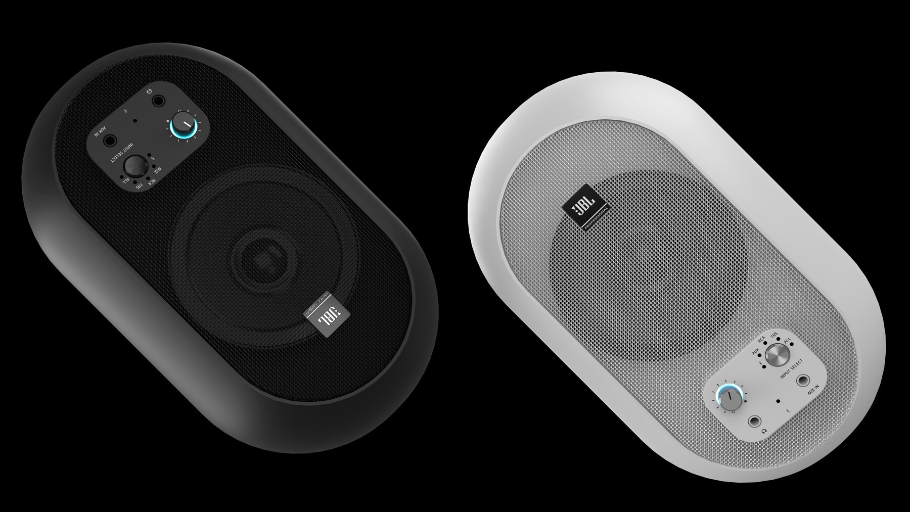 ArtStation - JBL Professional 104-BT Monitors (B/W) 3D Model | Resources