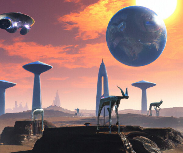 ArtStation - Exoplanet Encounter | Artworks