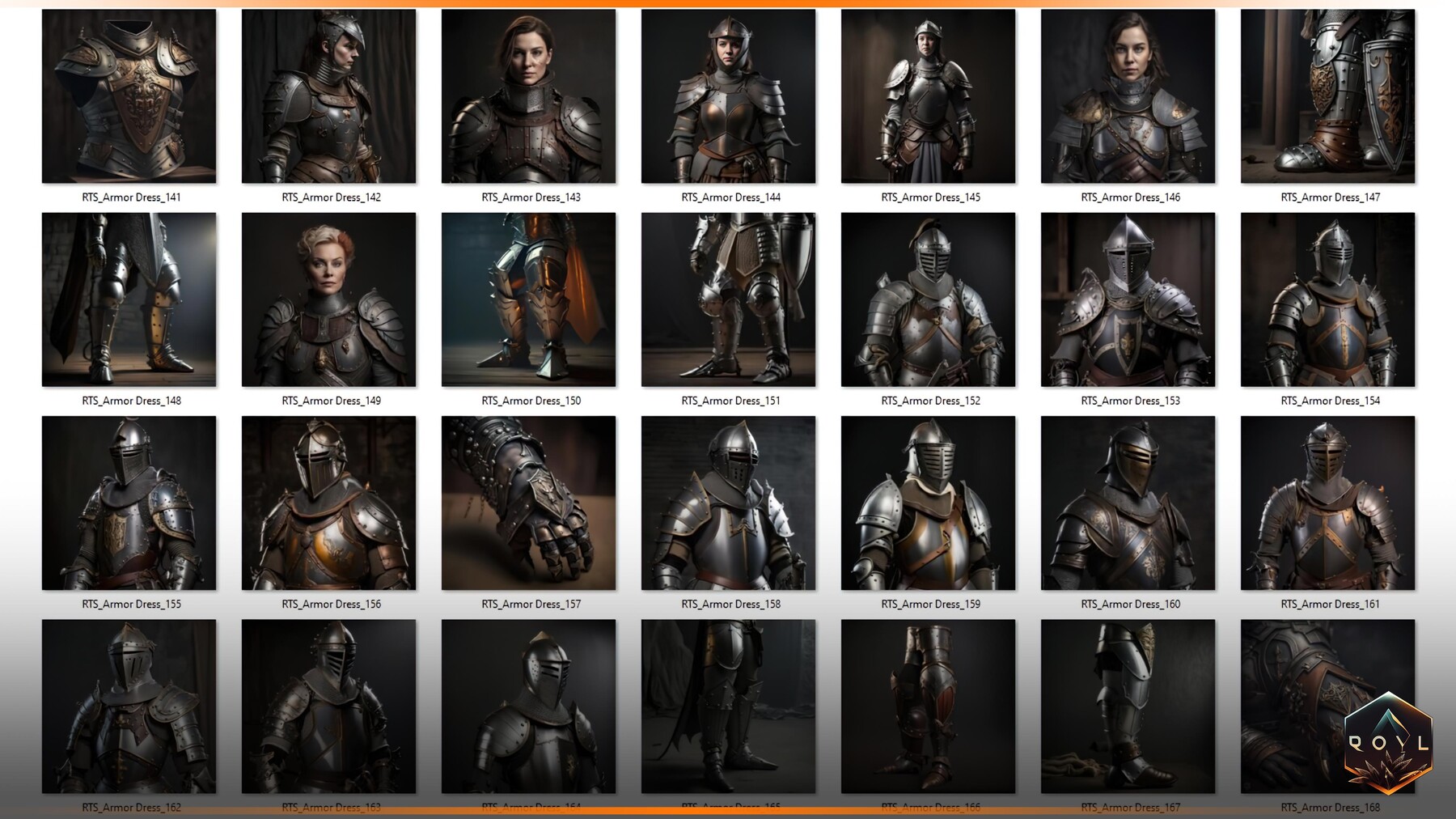 ArtStation - 323 Armor Dress Reference modeling /Designing Vol 07 ...