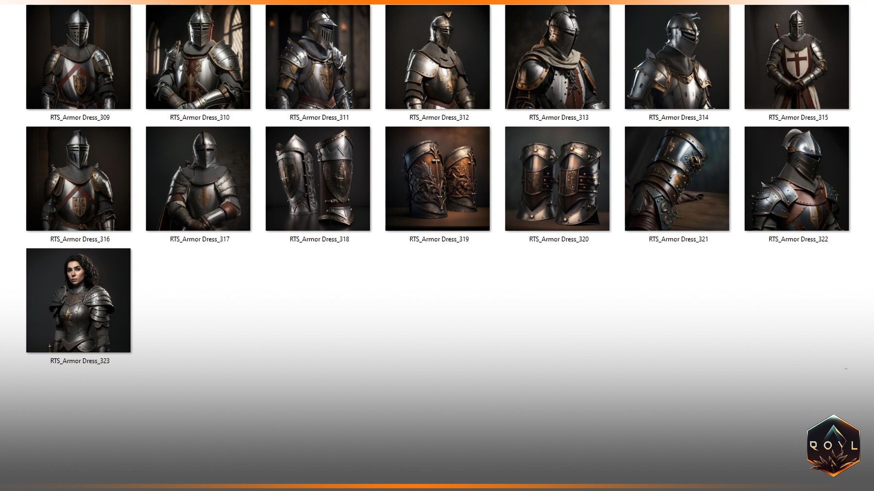 ArtStation - 323 Armor Dress Reference modeling /Designing Vol 07 ...