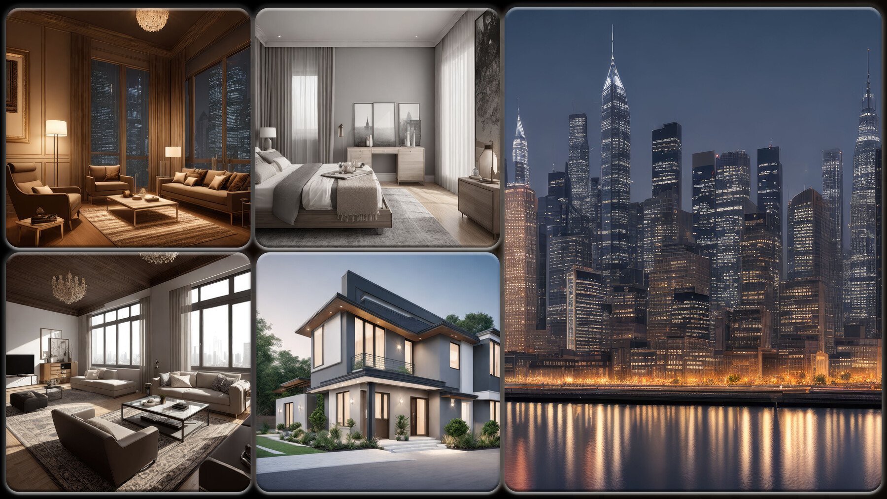 ArtStation - 700 Modern Architecture | City - Interior - Exterior ...