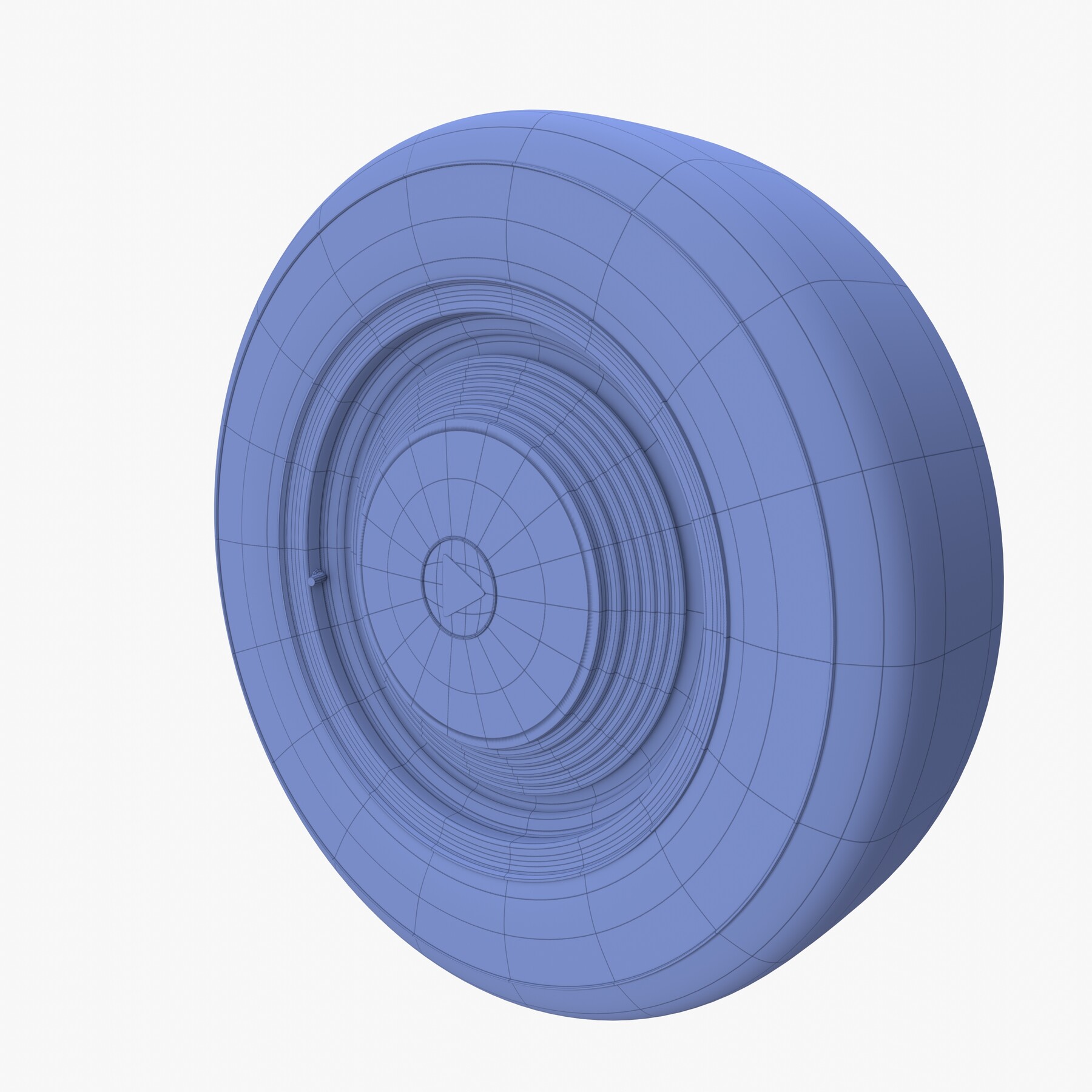 ArtStation - Generic 50s sedan wheel | Game Assets