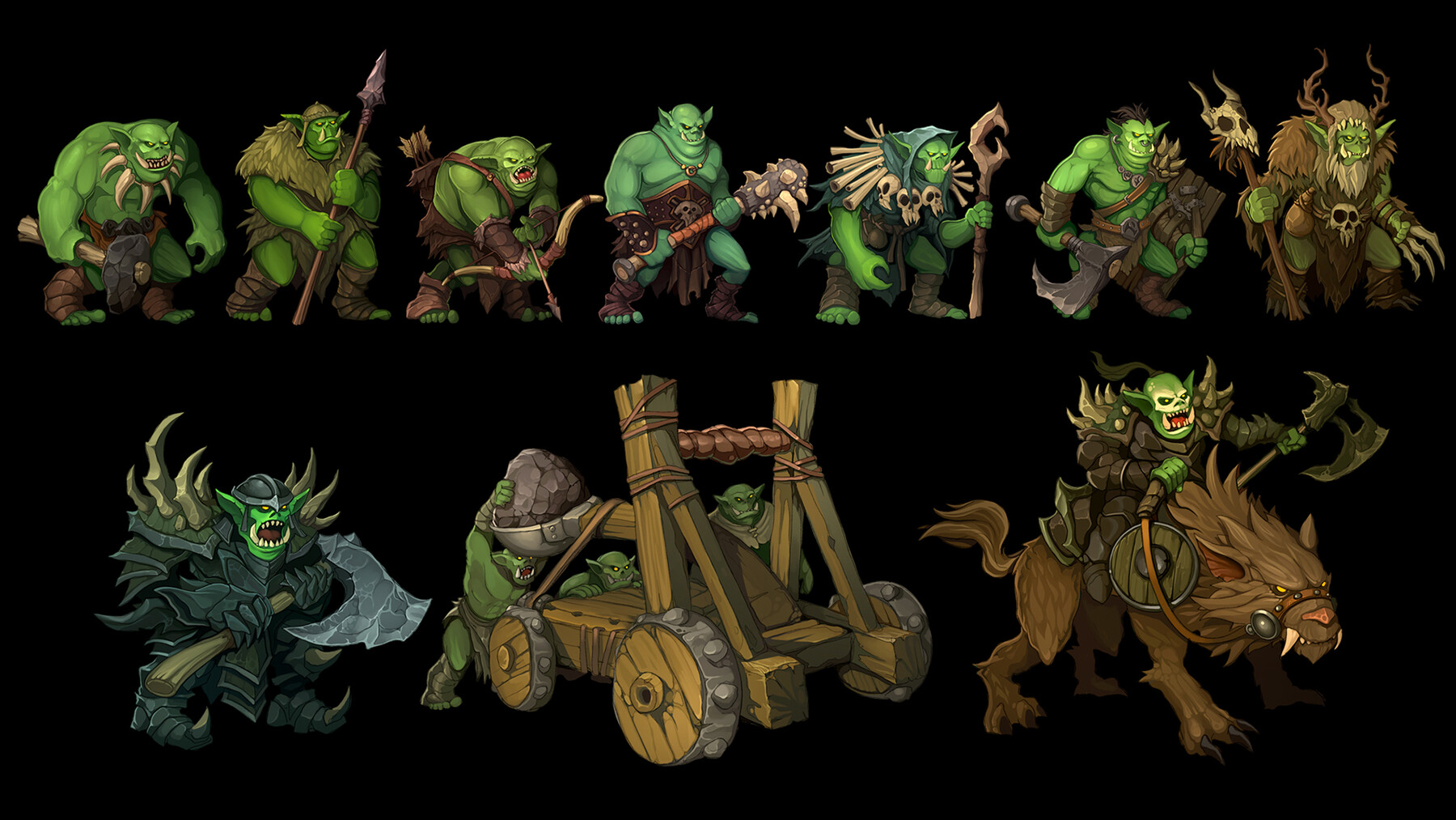 ArtStation - Fantasy Army Characters pack1 | Game Assets