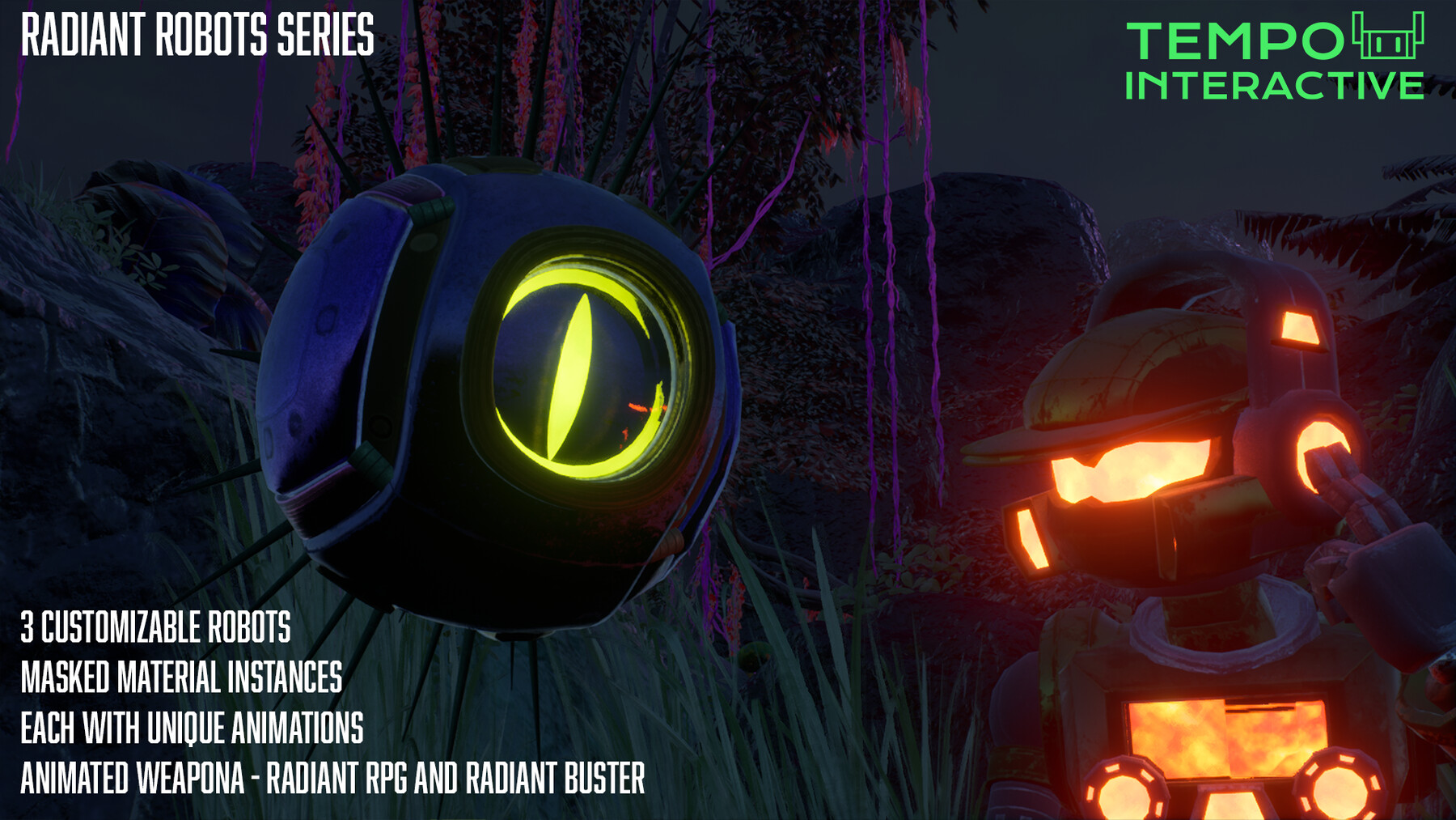 ArtStation - Radiant Robots Collection | Game Assets