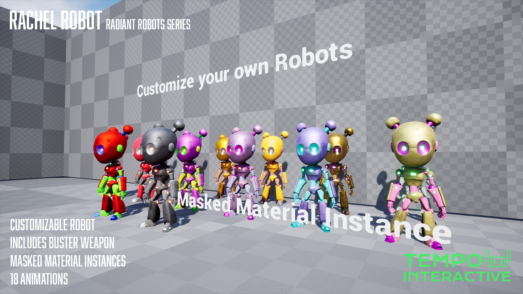 ArtStation - Radiant Robots Collection | Game Assets