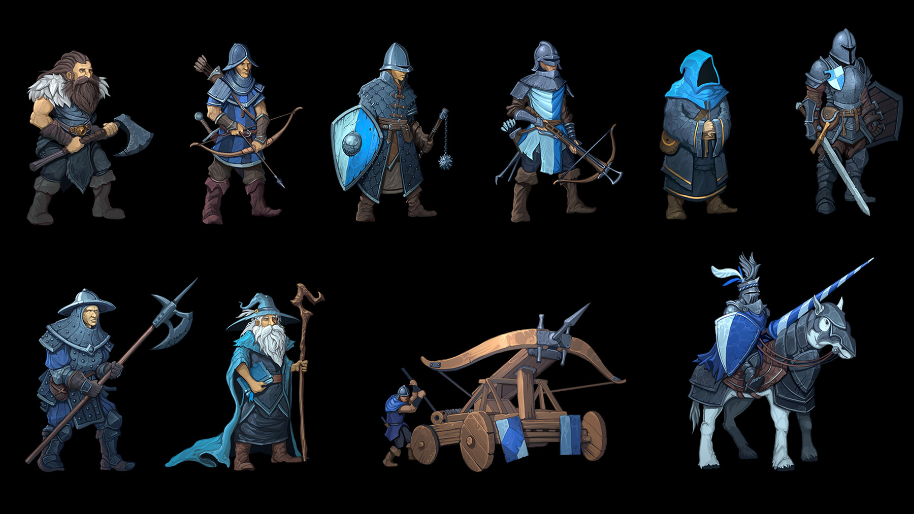 ArtStation - Humans Army Characters | Game Assets