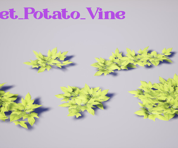 ArtStation - Garden Foliage Pack | Game Assets