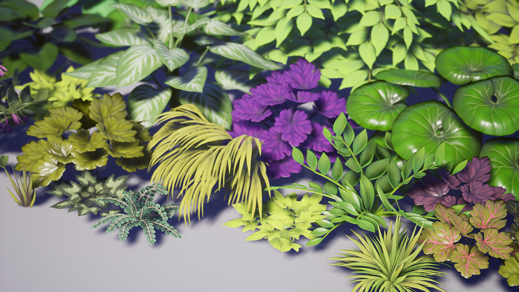ArtStation - Garden Foliage Pack | Game Assets