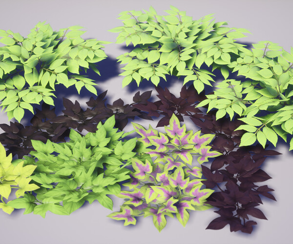 ArtStation - Garden Foliage Pack | Game Assets