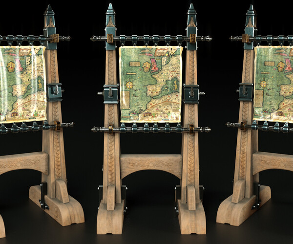 ArtStation - Medieval Collection pack one 3D Model | Game Assets