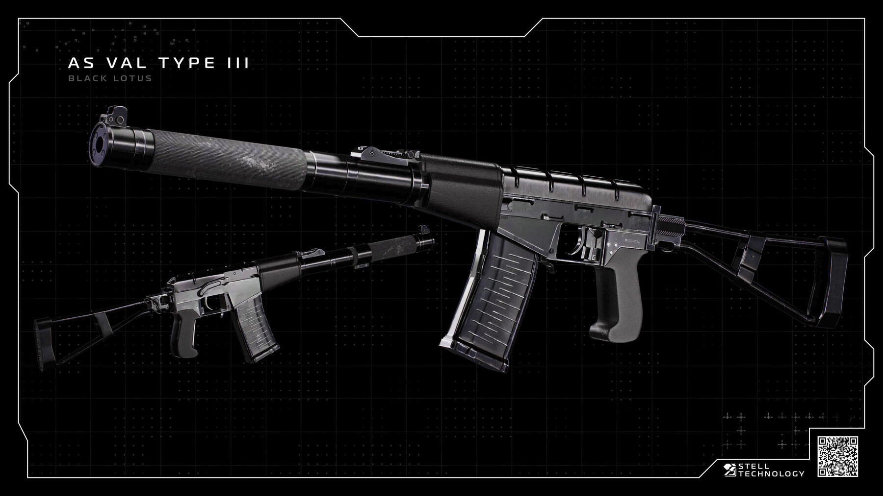 ArtStation - AS VAL TYPE III | STELL TECH | Game Assets