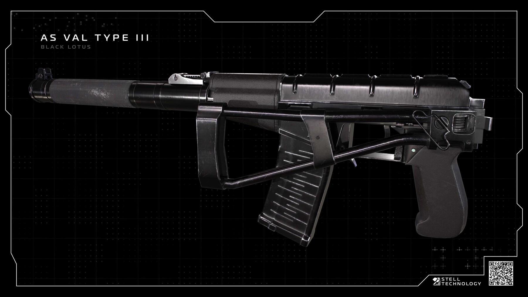 ArtStation - AS VAL TYPE III | STELL TECH | Game Assets