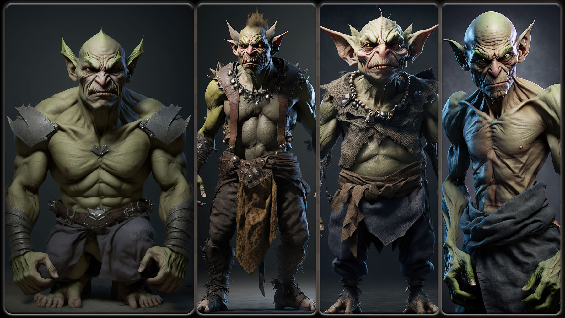 ArtStation - 100 Goblin Reference Pack | 8K | v.5 | Artworks