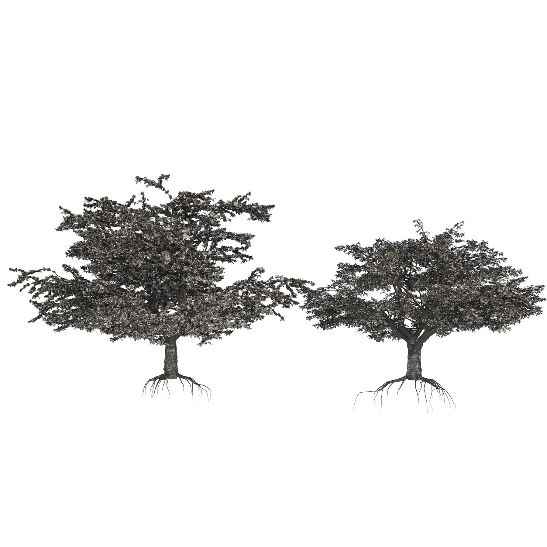 ArtStation - Blossom and fruit cherry trees | Game Assets