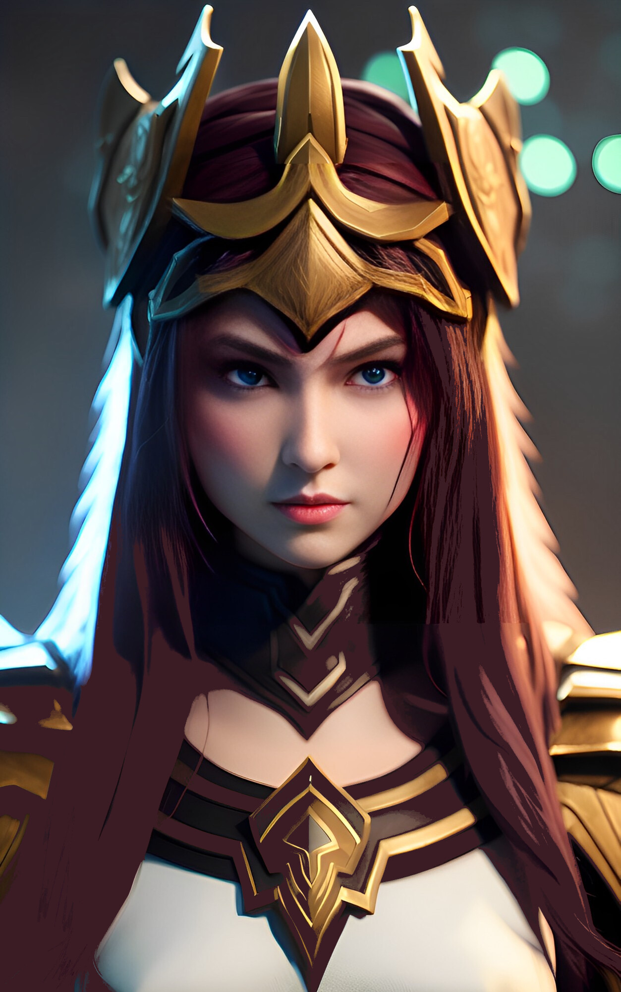 ArtStation - The Golden Princess of the Battlefield | Artworks