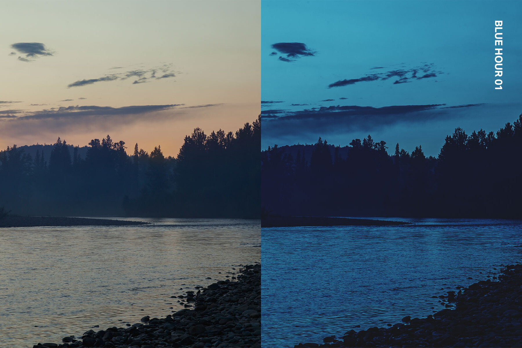 ArtStation - Moody Blues - 20 LUTs and Lightroom Presets | Artworks