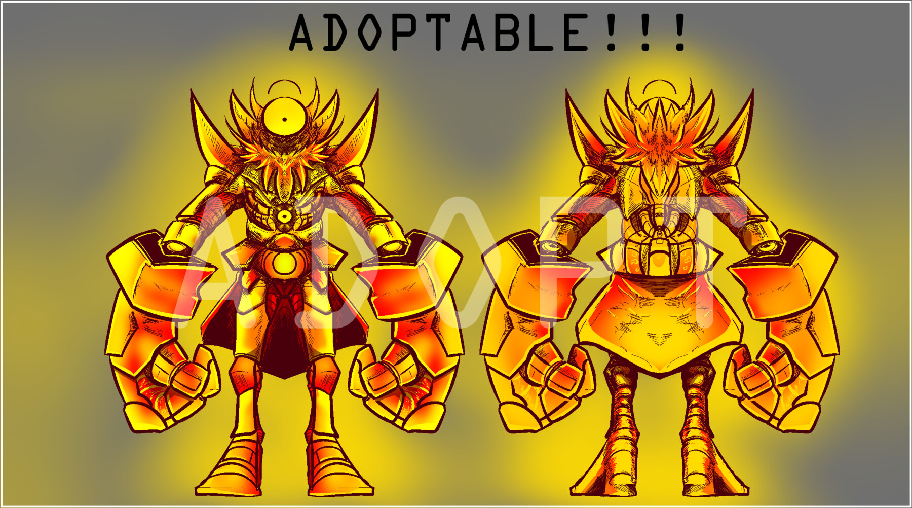 ArtStation - FIRE DEMON ADOPT | Artworks