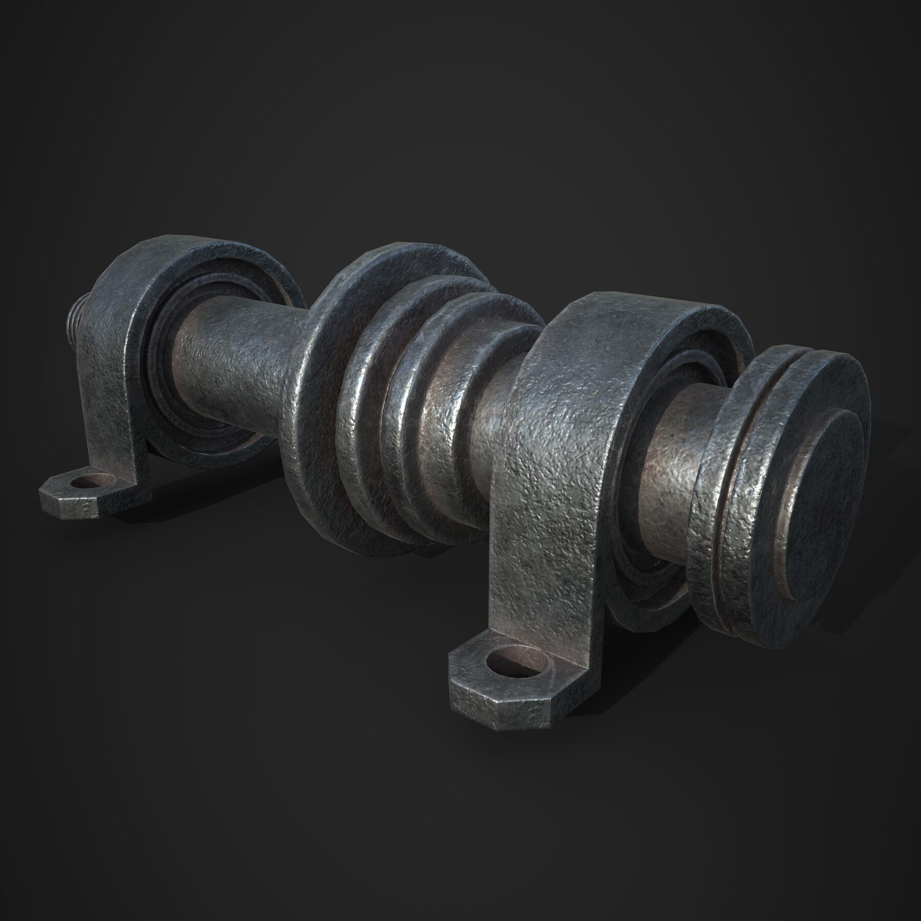 ArtStation - Bearing Shaft | Game Assets