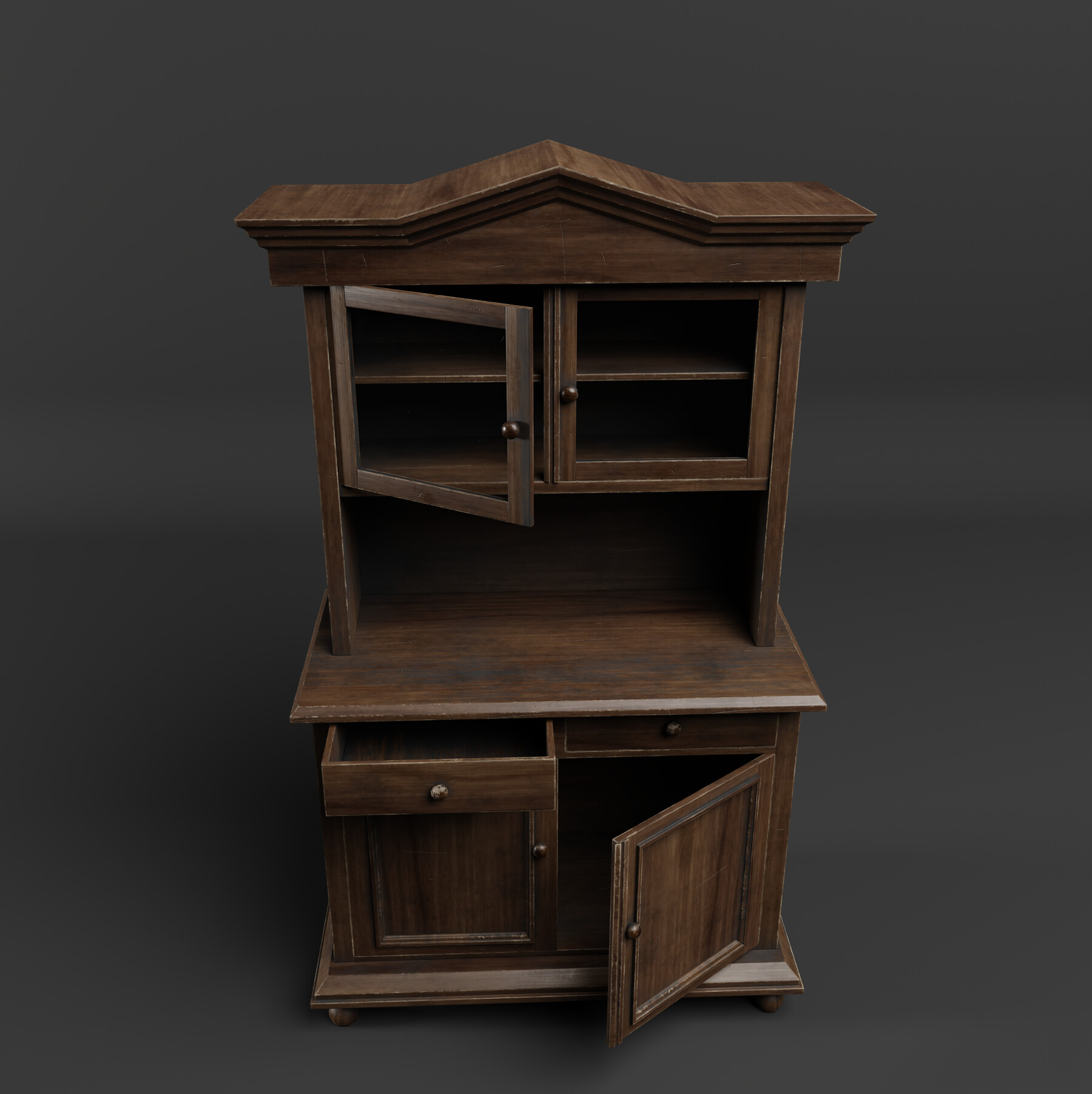 ArtStation - PBR Game ready cupboard | Game Assets
