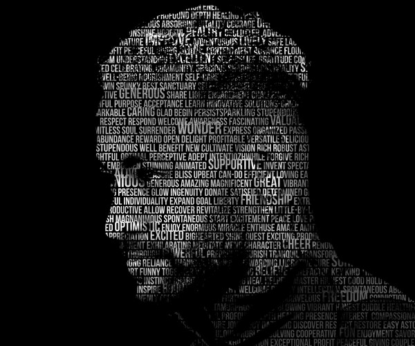 ArtStation - Picture Text Overlay Effect | Artworks