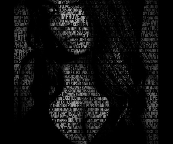 ArtStation - Picture Text Overlay Effect | Artworks