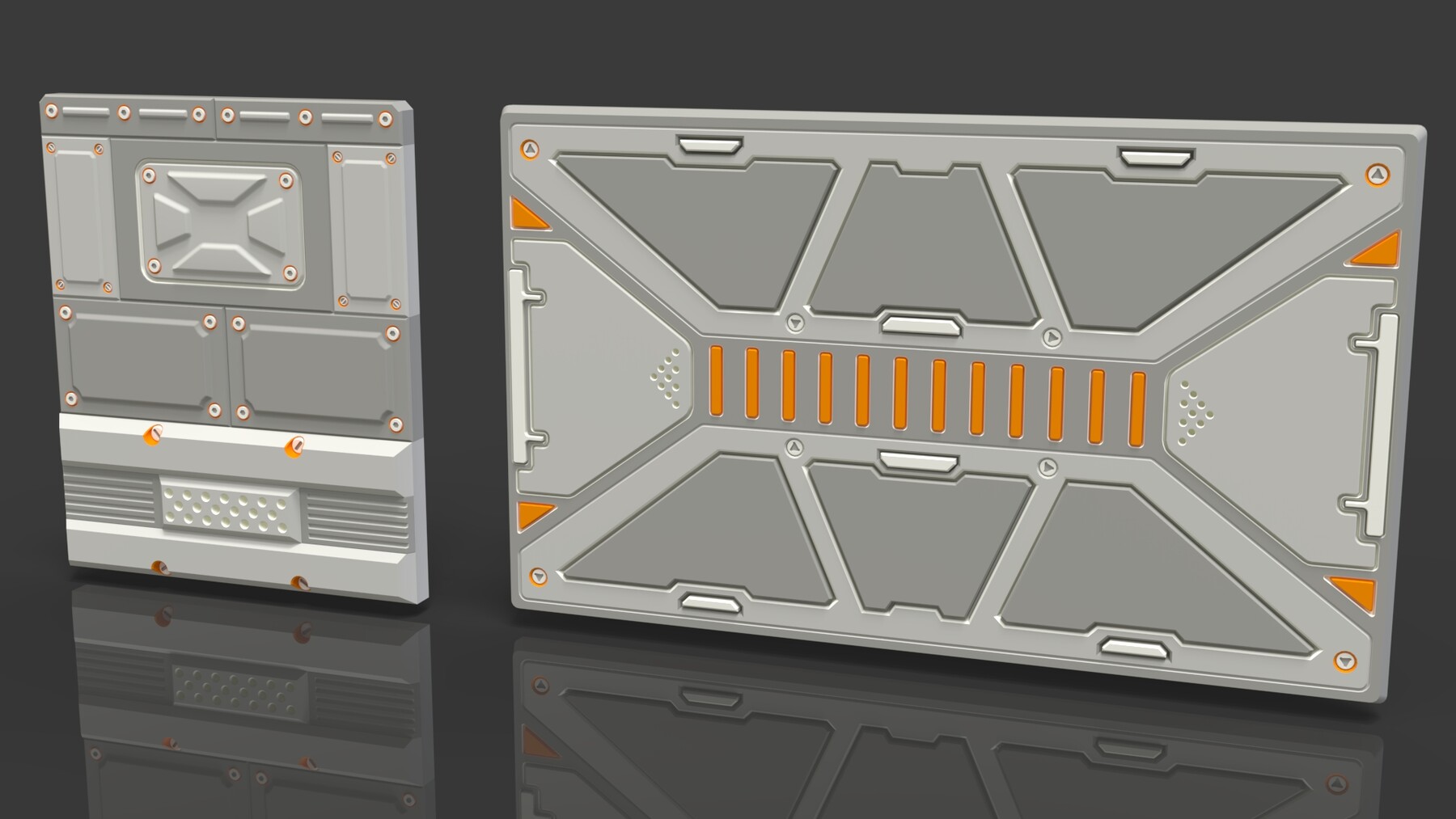 ArtStation - Sci-Fi Panels - Collection 3 - 20 pieces | Resources