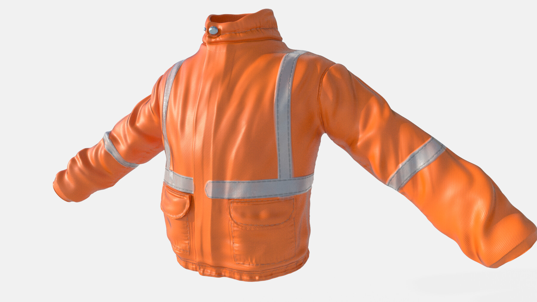 ArtStation - Workman Mining Safety Jacket | Game Assets