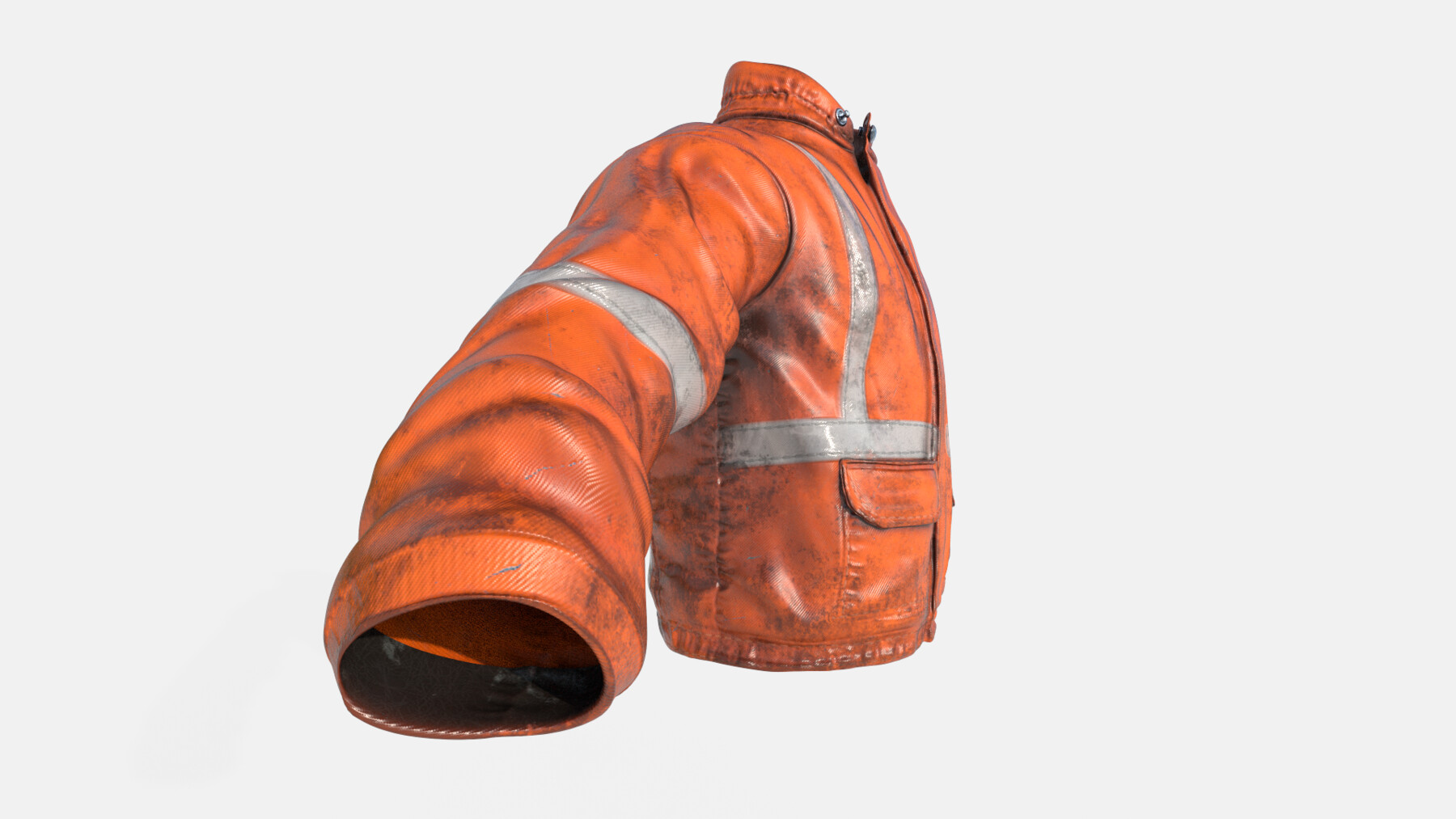 ArtStation - Workman Mining Safety Jacket | Game Assets