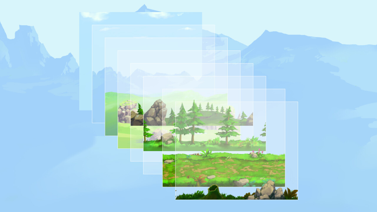 ArtStation - Green Valley - Game Background | Game Assets