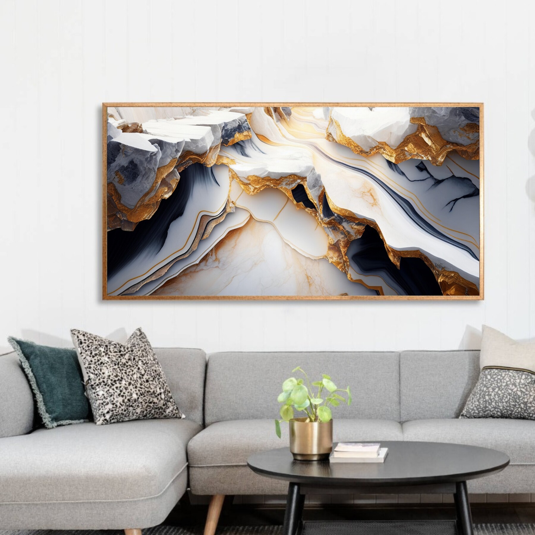 ArtStation - Original Painting Abstract Marble, Decor Marble Art ...