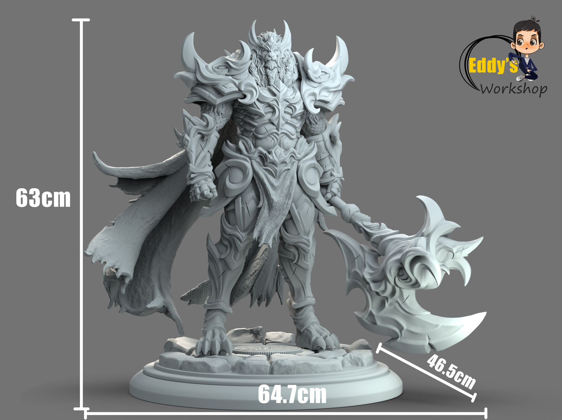 ArtStation - Ares - 3D STL Ready To Print | Resources
