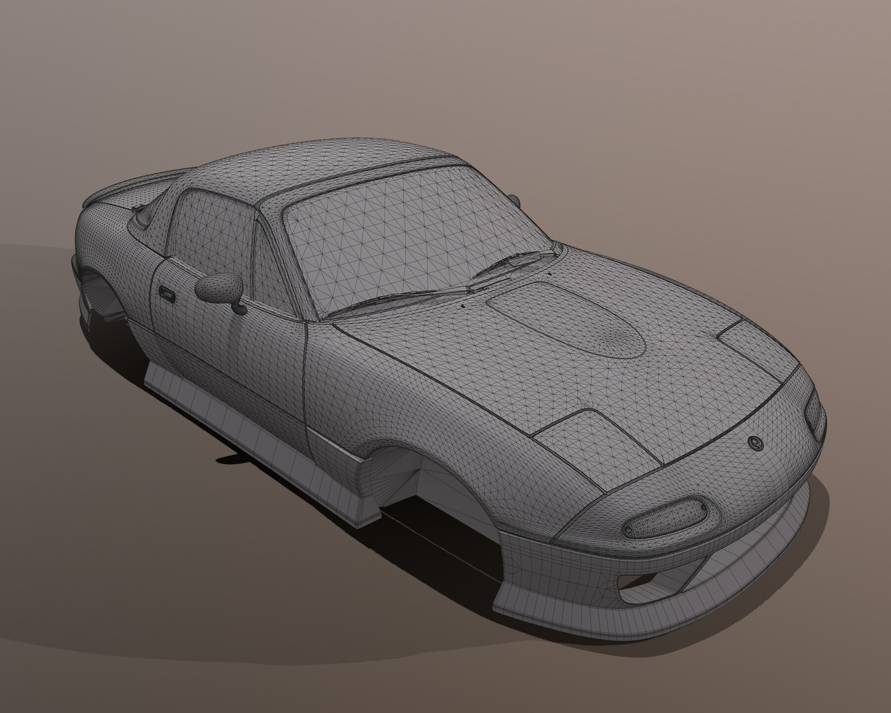 ArtStation - Mazda MX-5 Miata Arios Type 1 bodykit | Game Assets