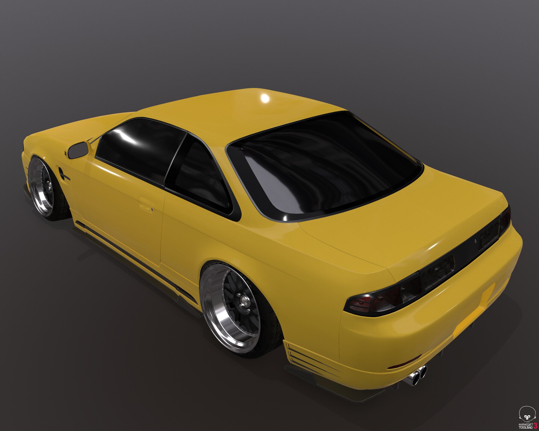 ArtStation - Nissan Silvia S14 326 Power 3D-Star bodykit | Game Assets