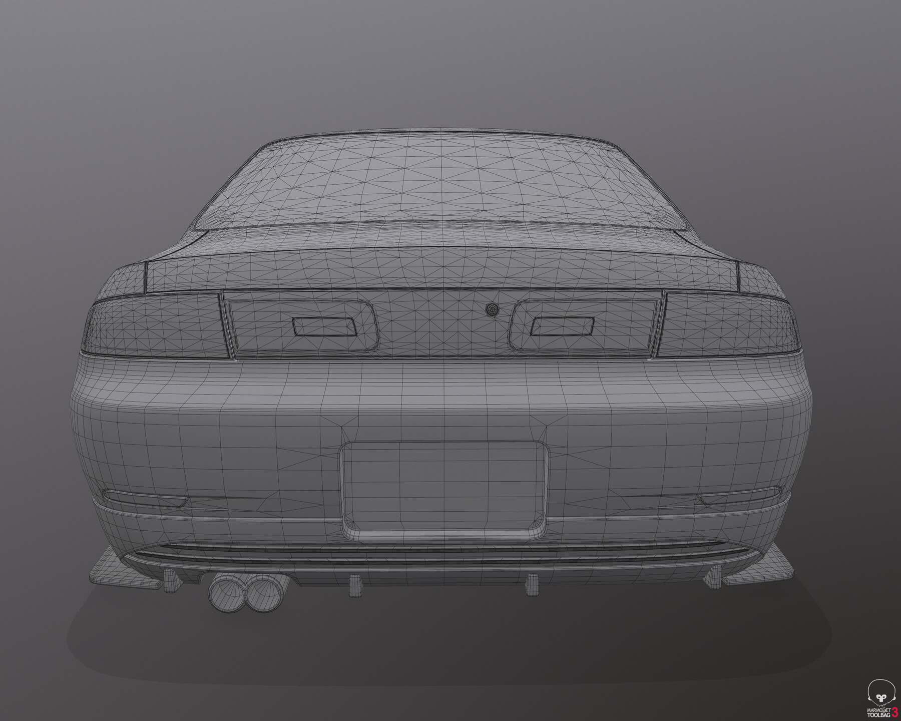 ArtStation - Nissan Silvia S14 326 Power 3D-Star bodykit | Game Assets