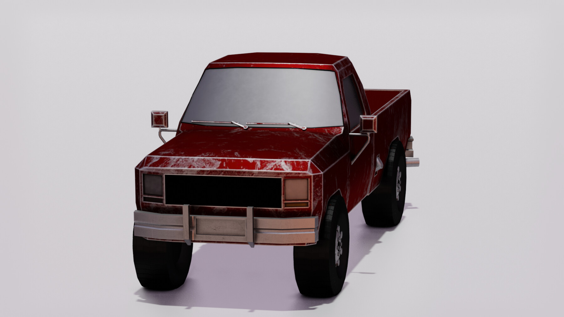ArtStation - Off road truck game ready model | Game Assets