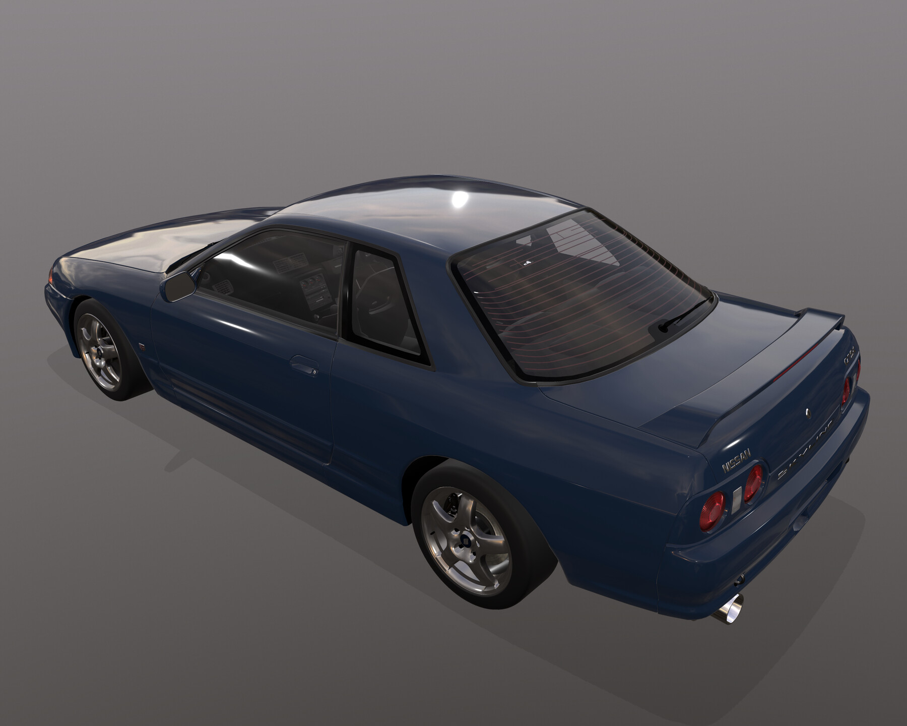 ArtStation - Nissan Skyline R32 GTS-t | Game Assets