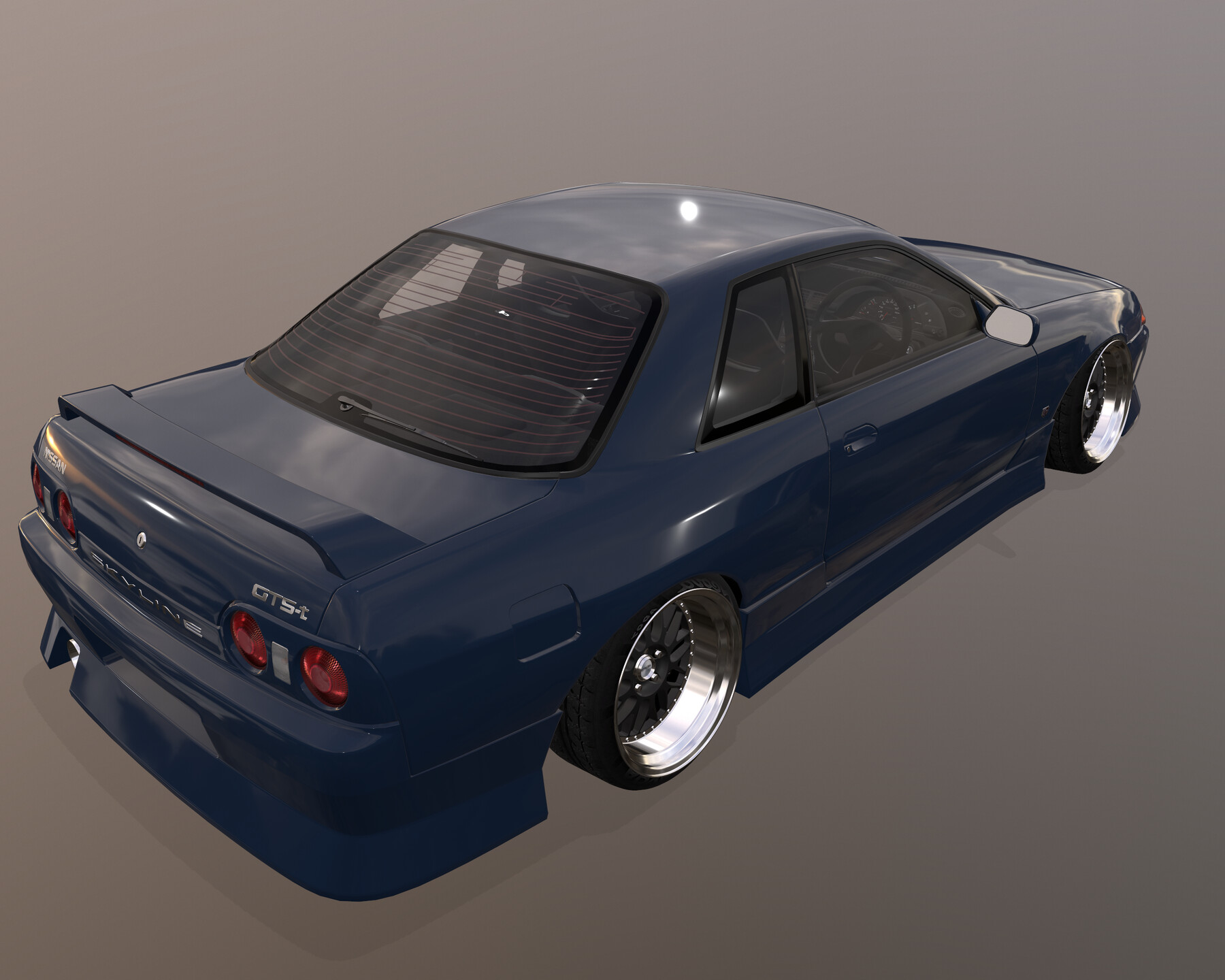 ArtStation - Nissan Skyline R32 GTS-t | Game Assets
