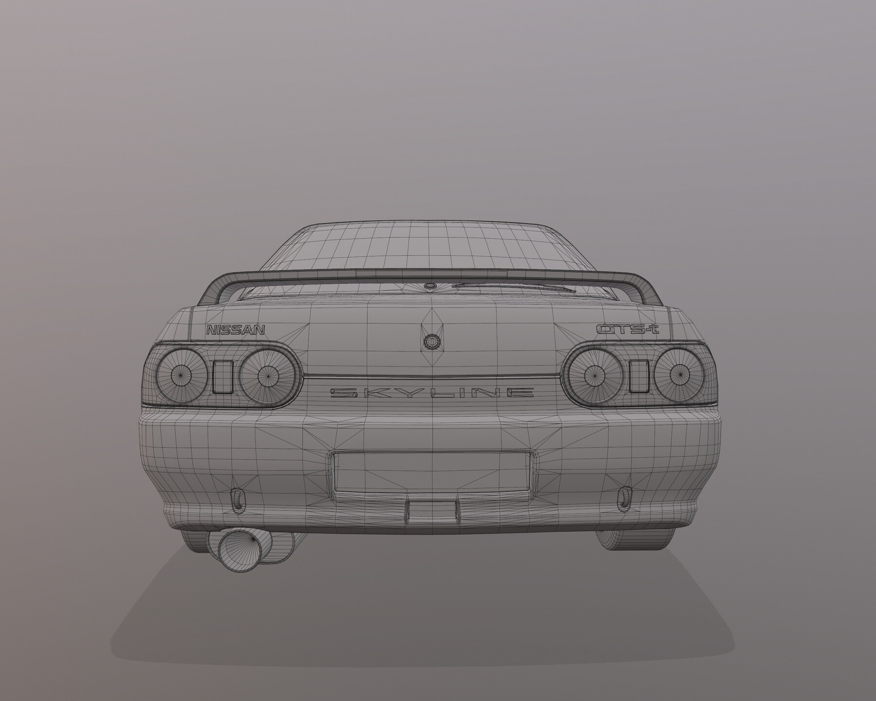 ArtStation - Nissan Skyline R32 GTS-t | Game Assets