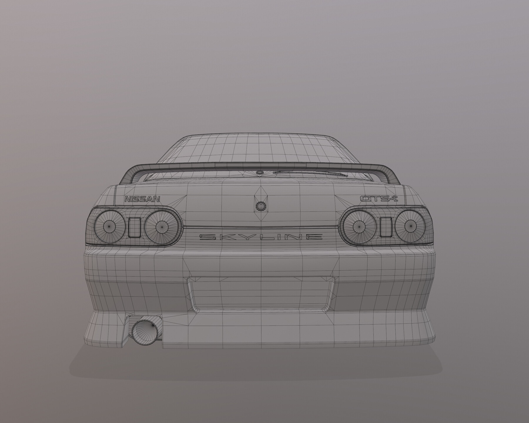 ArtStation - Nissan Skyline R32 GTS-t | Game Assets