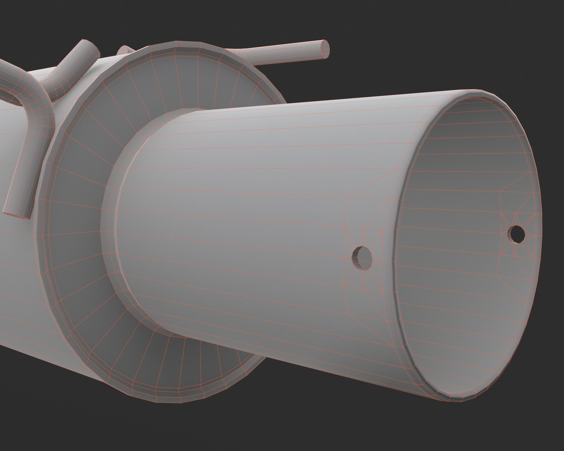 ArtStation - HKS Hi-Power Muffler | Game Assets