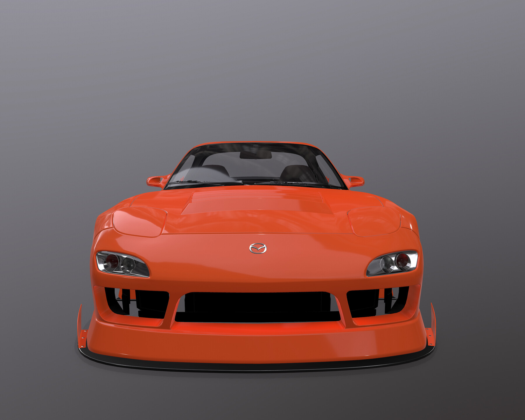 ArtStation - Mazda RX-7 FD3s BN-Sports bodykit | Game Assets